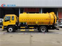 China ISUZU FTR 12T Vacuum Sewer Jetter Truck Jurop PN130D Pump 12000L for sale