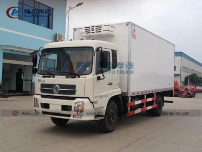 China Dongfeng 4x2 Refrigerated Cargo Truck 10 Ton Freezer Cooling for Seafood Transport for sale