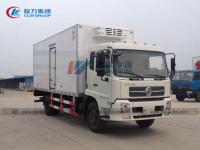 China Dongfeng 4x2 Refrigerated Cargo Truck 10 Ton Freezer Cooling for Seafood Transport for sale