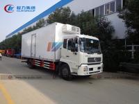 China Dongfeng 4x2 Refrigerated Cargo Truck 10 Ton Freezer Cooling for Seafood Transport for sale
