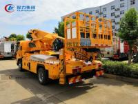 China Isuzu 98HP Aerial Work Platform Truck with 12m Working Height and 200kg Load Capacity for sale