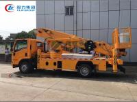 China Isuzu 98HP Aerial Work Platform Truck with 12m Working Height and 200kg Load Capacity for sale