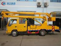 China ISUZU 4x2 Hydraulic Foldable Knuckle Boom Truck 22m Aerial Work Platform for sale