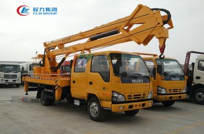 China ISUZU 4x2 Hydraulic Foldable Knuckle Boom Truck 22m Aerial Work Platform for sale
