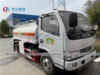China Dongfeng 5000L 5Ton Euro V Fuel Delivery Tank Truck LHD RHD for sale