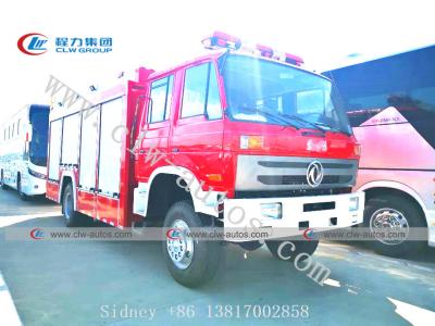 China Dongfeng 4X4 Fire Fighting Truck with 6000L Water Tank and 170HP Engine for Emergency Response for sale
