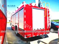 China Dongfeng 4X4 Fire Fighting Truck with 6000L Water Tank and 170HP Engine for Emergency Response for sale