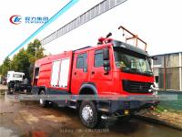 China Sinotruk Howo 4x4 Offroad Fire Rescue Truck with 5000-6000L Water Tank and 2000L Foam Tank for sale