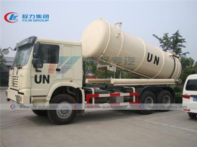 China Sinotruk Howo 6x6 10000L 12000L Sewer Cleaning Vacuum Tanker Truck Full Wheel Drive for sale