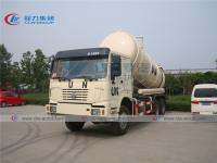 China Sinotruk Howo 6x6 10000L 12000L Sewer Cleaning Vacuum Tanker Truck Full Wheel Drive for sale