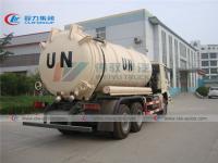 China Sinotruk Howo 6x6 10000L 12000L Sewer Cleaning Vacuum Tanker Truck Full Wheel Drive for sale
