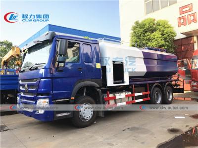 China Sinotruk Howo 16000L Vacuum Septic Jetting Truck Right Hand Drive 16 Tons for sale