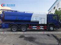 China Sinotruk Howo 16000L Vacuum Septic Jetting Truck Right Hand Drive 16 Tons for sale