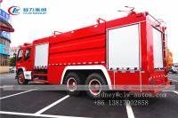 China ISUZU CXA 6X4 Left Hand Drive 10000L Fire Fighting Truck with 60L/S Pump and Euro IV Engine for sale
