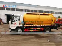 China SINOTRUK HOWO 8000 Liters Sewer Cleaning Truck Sewage Vacuum Tanker 4x2 for sale