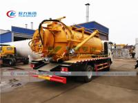 China SINOTRUK HOWO 8000 Liters Sewer Cleaning Truck Sewage Vacuum Tanker 4x2 for sale
