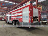 China ISUZU GIGA 8x4 460HP 16m3 Dry Powder Fire Rescue Truck LHD for sale