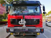 China Sinotruk Howo 4X4 Off Road 3500L Dry Powder Fire Fighting Truck RHD for sale