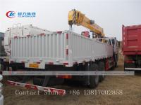 China Sinotruk Howo 6x4 8 Ton 10 Wheel Truck Mounted Telescopic Boom Crane 8000kg for sale