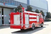 China ISUZU 600P 3 Ton Water Foam Fire Truck 3000L CB10/30 Pump for sale