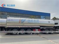 China 30000L SS304 Fresh Milk Transport Tanker Semi Trailer 3 Axles 30CBM for sale