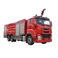 China ISUZU GIGA 6x4 10 Wheel 12m3 Dry Powder Fire Fighting Truck 12000L 380HP for sale