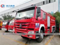 China Sinotruk Howo 6X4 336HP Fire Fighting Truck with 10,000L Water and 2,000L Foam Capacity for sale