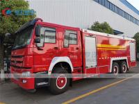 China Sinotruk Howo 6X4 336HP Fire Fighting Truck with 10,000L Water and 2,000L Foam Capacity for sale