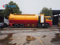 China Dongfeng Kinland 8x4 25m3 Sewage Suction Truck 25000 Liters Vacuum Tanker for sale