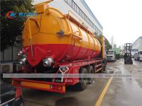 China Dongfeng Kinland 8x4 25m3 Sewage Suction Truck 25000 Liters Vacuum Tanker for sale