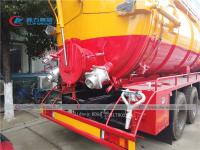 China Dongfeng Kinland 8x4 25m3 Sewage Suction Truck 25000 Liters Vacuum Tanker for sale