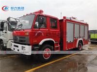 China Dongfeng 190HP 6 Ton Water Tank Fire Fighting Truck 4x2 Manual Diesel for sale