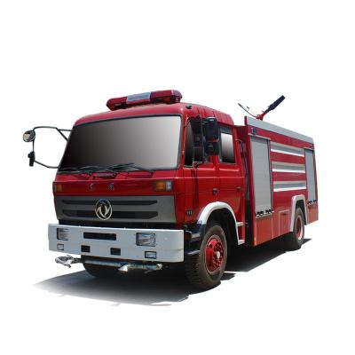 China Dongfeng 190HP 6 Ton Water Tank Fire Fighting Truck 4x2 Manual Diesel for sale