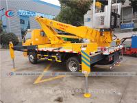China JMC 4x2 Telescopic Aerial Work Platform Truck with 16m Height and 200kg Capacity for sale