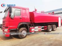 China Sinotruk Howo 3 Axles 20 Ton Water Sprinkler Fire Truck Euro II 20000 Liters for sale
