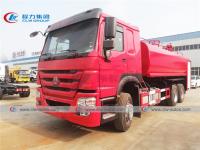 China Sinotruk Howo 3 Axles 20 Ton Water Sprinkler Fire Truck Euro II 20000 Liters for sale