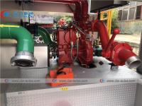 China Dongfeng 3500L Water Tank Fire Fighting Truck LHD RHD Double Row 4x2 120HP for sale