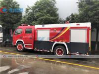 China Dongfeng 3500L Water Tank Fire Fighting Truck LHD RHD Double Row 4x2 120HP for sale