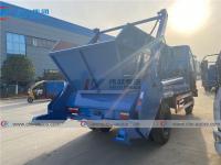 China Dongfeng 170HP 8m3 Carbon Steel Skip Loader Garbage Truck Hydraulic for sale