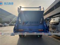 China Dongfeng 170HP 8m3 Carbon Steel Skip Loader Garbage Truck Hydraulic for sale