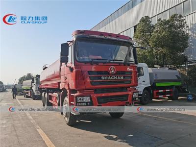 China Shacman F3000 20000L Stainless Steel Drinking Water Tanker Truck 6x4 for sale