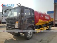 China Sinotruk Howo 160HP 10cbm LPG Gas Tanker Truck for Propane Refilling for sale