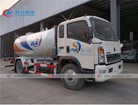 China Sinotruk Howo 160HP 10cbm LPG Gas Tanker Truck for Propane Refilling for sale