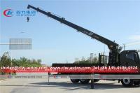China ISUZU 6x4 Truck Mounted 16 Tons Palfinger Telescopic Boom Crane with 18.8m Reach and 350HP Engine for sale