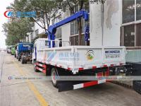 China ISUZU Mini Cargo Lorry Mounted 2T 3.2T Telescopic Boom Crane 4x2 95hp for sale