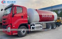 China ISUZU GIGA 6x4 350HP 20m3 10 Tons LPG Transport Truck for sale