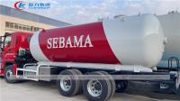 China ISUZU GIGA 6x4 350HP 20m3 10 Tons LPG Transport Truck for sale