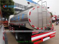 China Dongfeng 4x2 6m3 8m3 Stainless Steel Tank Milk Delivery Truck 6000L 8000L for sale