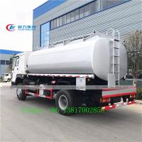 China Sinotruk Howo 4x4 Off Road 290HP Fuel Tanker Truck with 5000L Capacity and Pump System for sale
