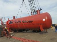 China Carbon Steel 80000L 40MT Buried LPG Gas Storage Tank 1.77MPa for sale